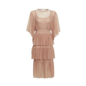 Crow Cloth | Dresses | Crow Cloth Rose Mesh Lace Dress | Poshmark